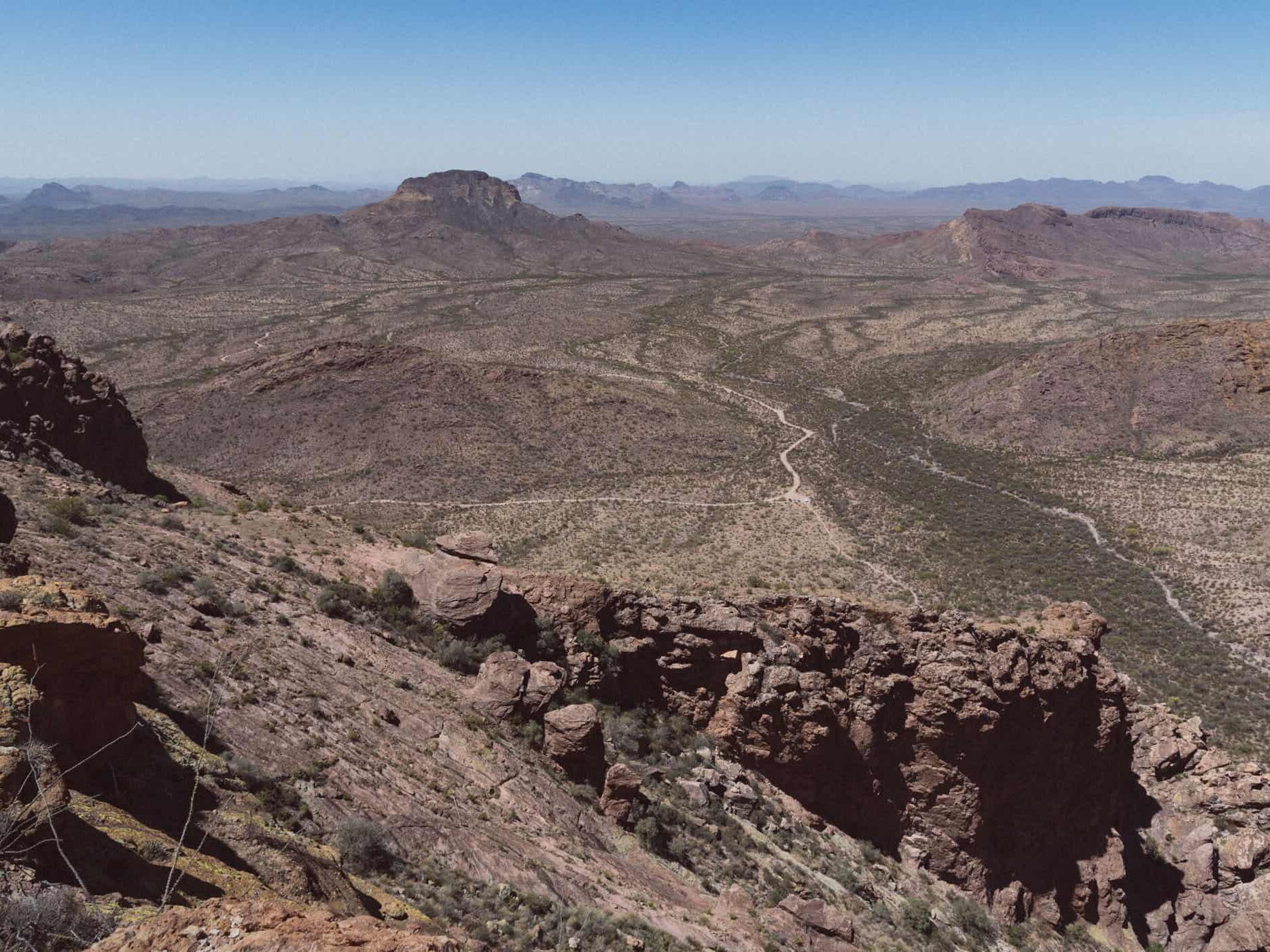 Arch Canyon Trail, Organ Pipe Cactus NM (Hiking Guide) | tobinka